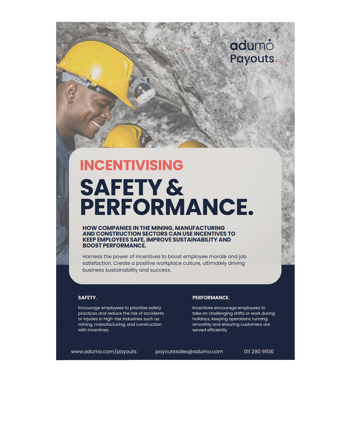 Health & Safety Incentives | adumo Payouts